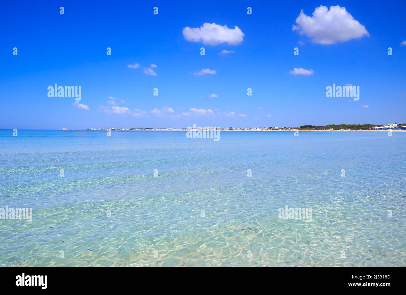 The most beautiful sandy beaches of Apulia in Italy: Porto Cesareo ...
