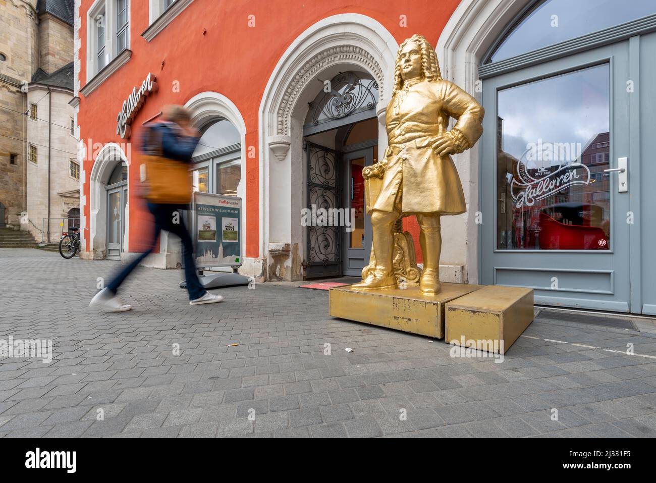 Händel monument hi-res stock photography and images - Alamy
