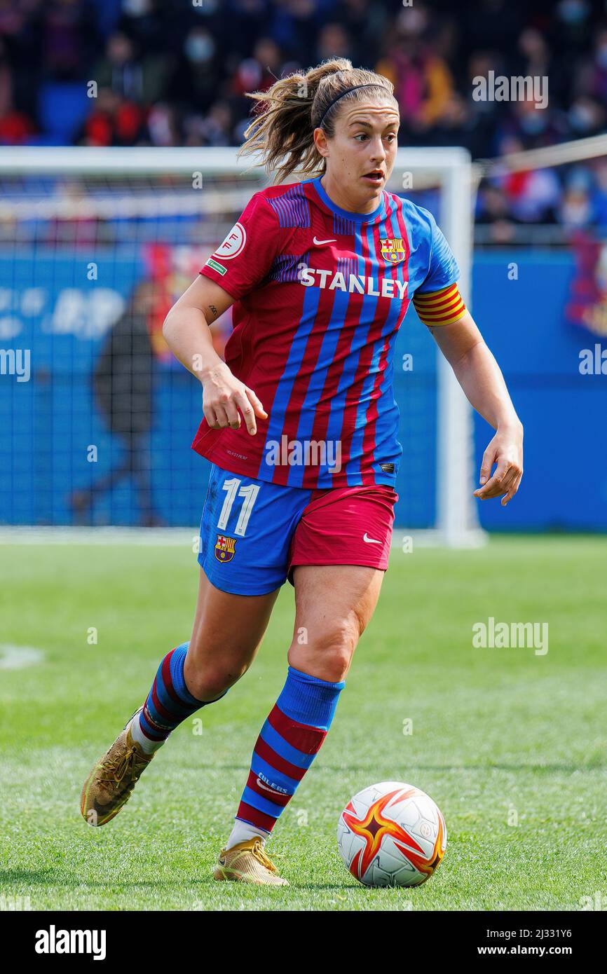 BARCELONA - MAR 13: Alexia Putellas in action during the Primera ...