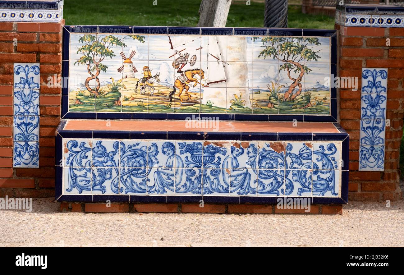 The park in Cuidad real,spain Stock Photo - Alamy