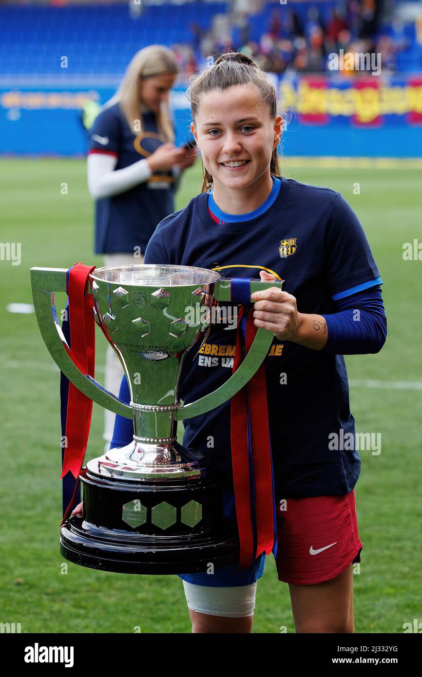 BARCELONA - MAR 13: Fridolina Rolfo in action during the Primera ...