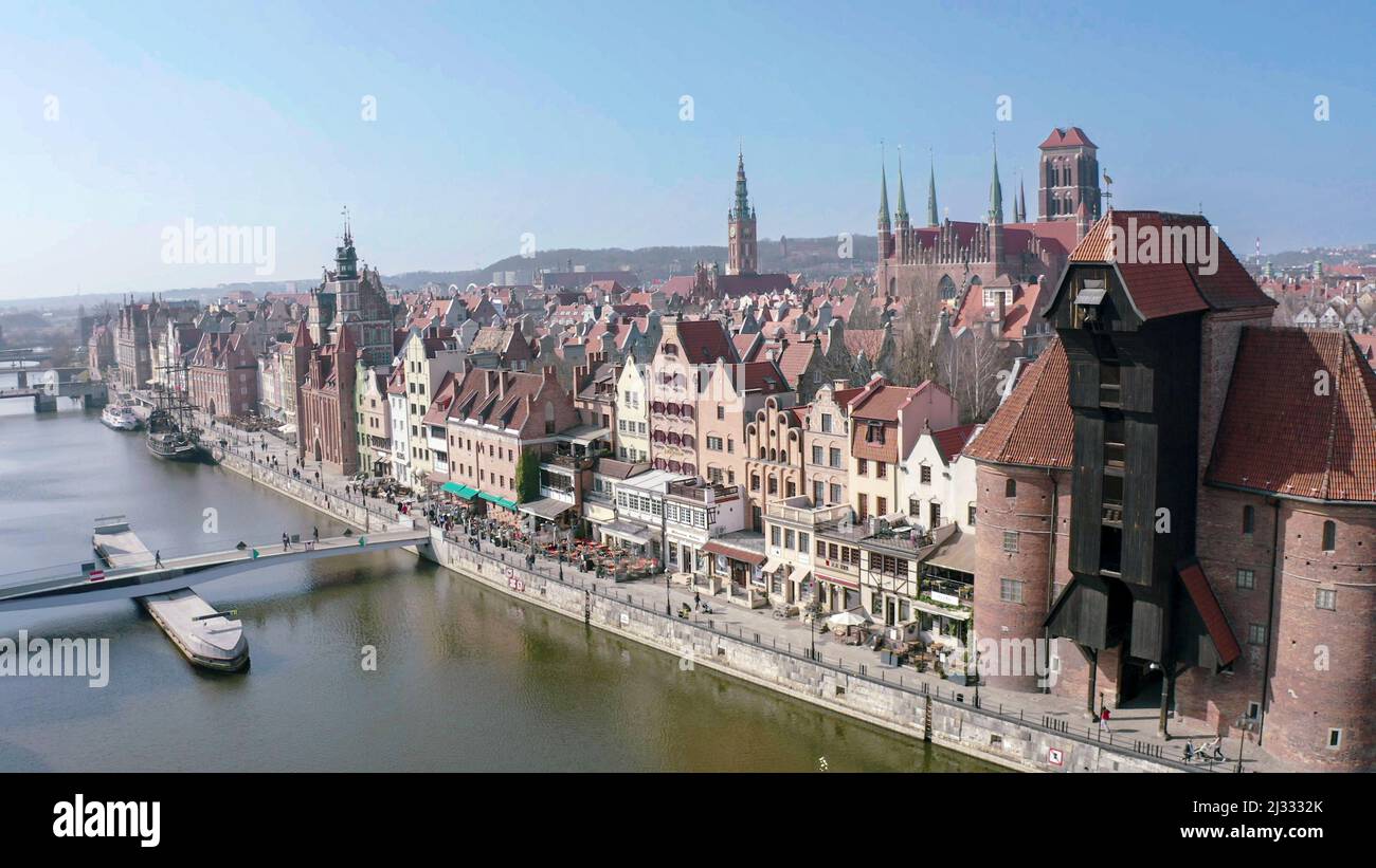 Gdansk aerial hi-res stock photography and images - Alamy