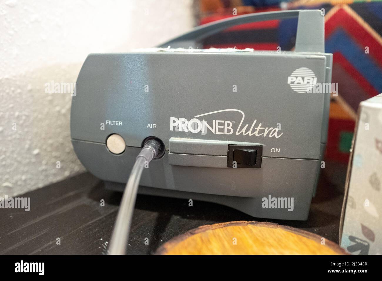 ProNeb Ultra brand medical nebulizer in a domestic home, Lafayette ...