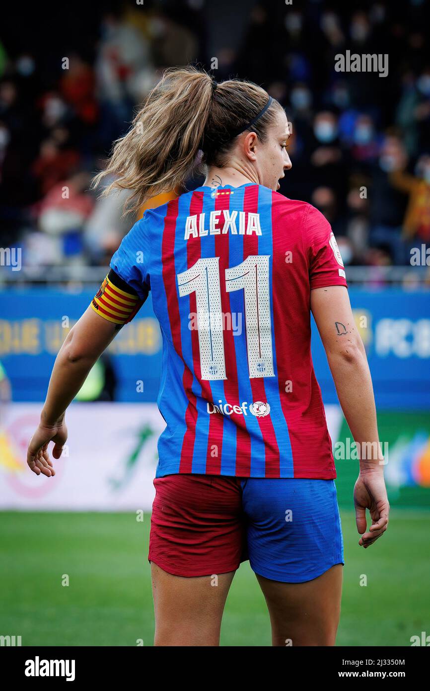 BARCELONA - MAR 13: Alexia Putellas in action during the Primera ...