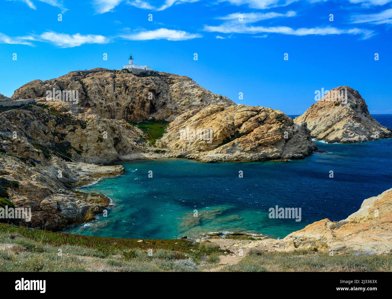Corsica lile rousse beach hi-res stock photography and images - Alamy