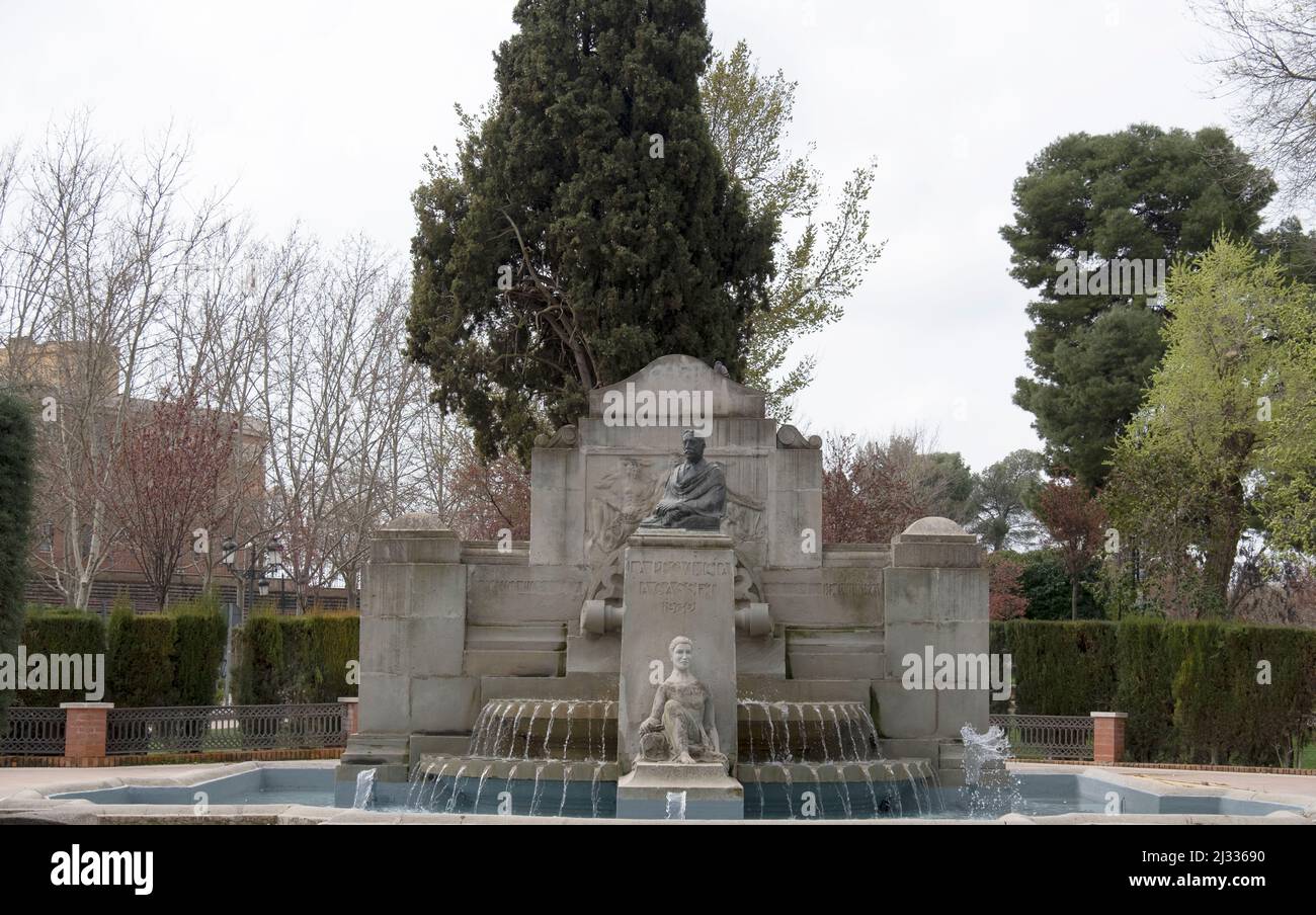 The park in Cuidad real,spain Stock Photo - Alamy