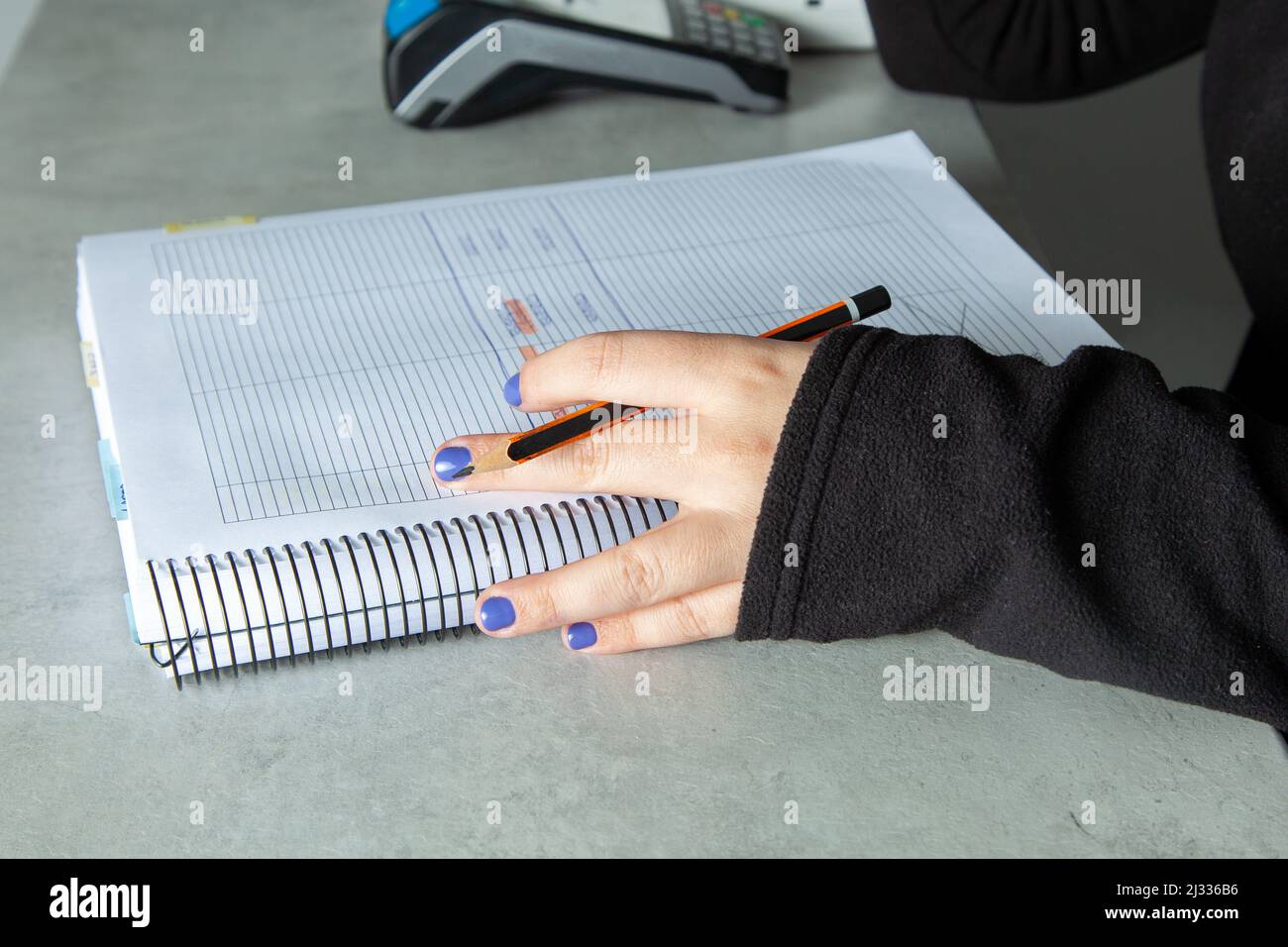 Autograph notebook hi-res stock photography and images - Alamy