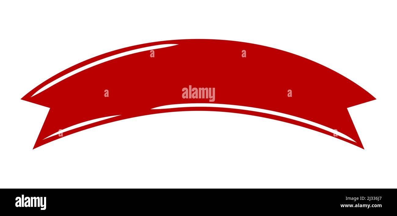 Vintage decorative ribbon. Banner in abstract style Stock Vector Image ...