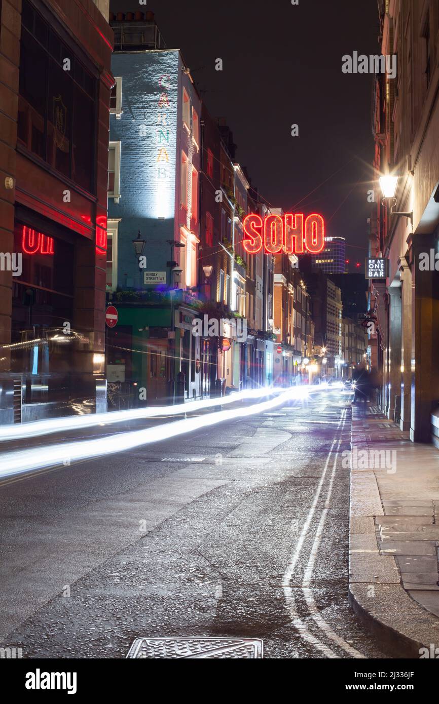 Buildings in soho london hi-res stock photography and images - Alamy