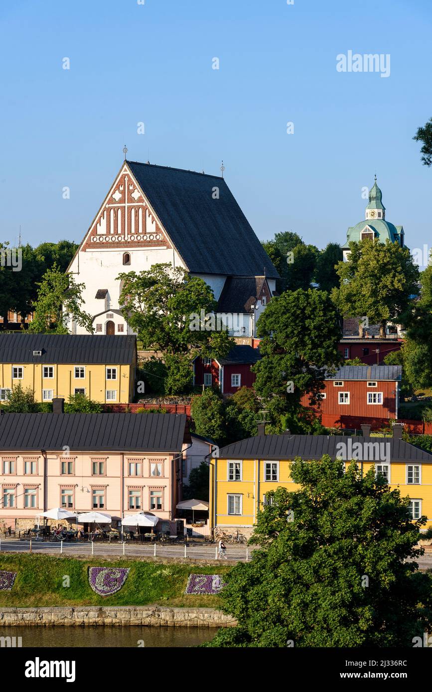 Porvoo Cathedral, Finland Cathedral Stock Photo - Alamy