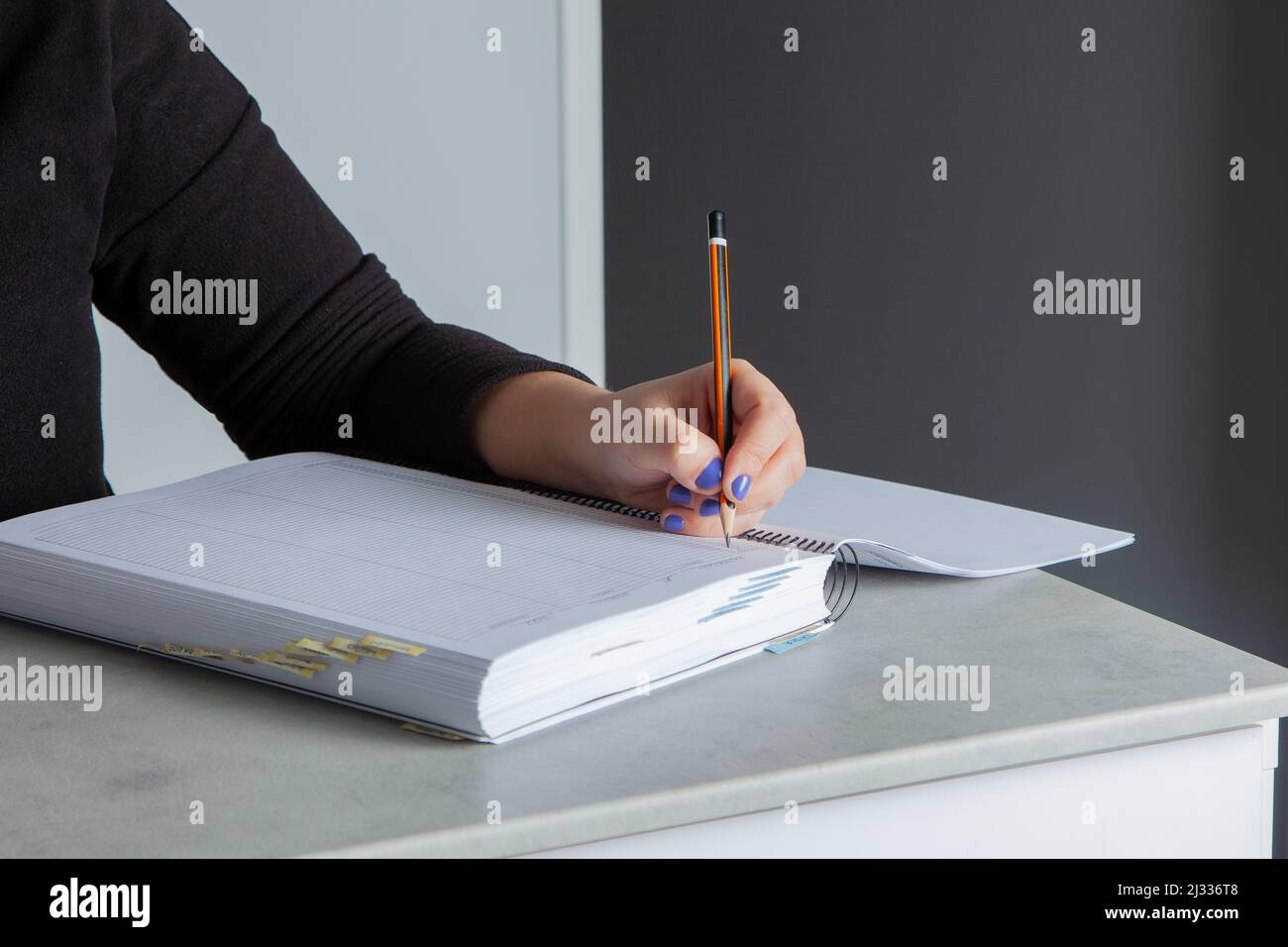 Autograph notebook hi-res stock photography and images - Alamy