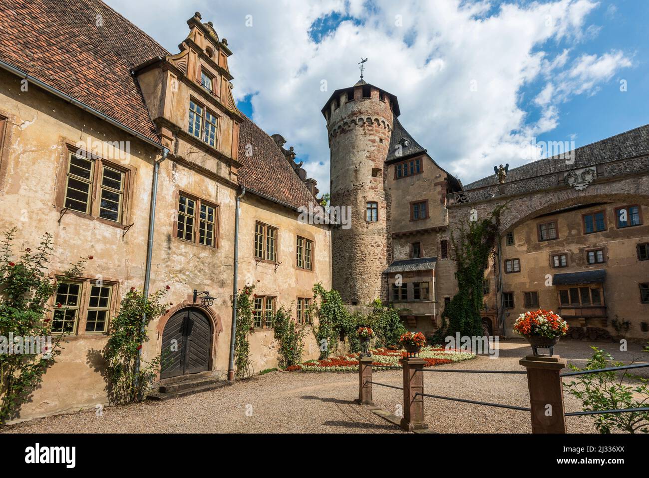 Fürstenau Castle, Steinbach, Michelstadt, Odenwaldkreis, Odenwald ...