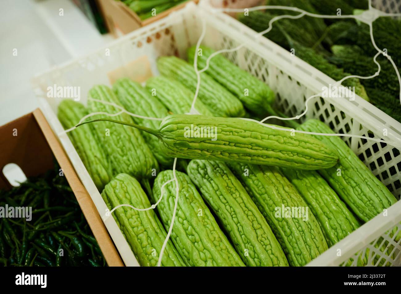 Goya cucumber hi-res stock photography and images - Alamy