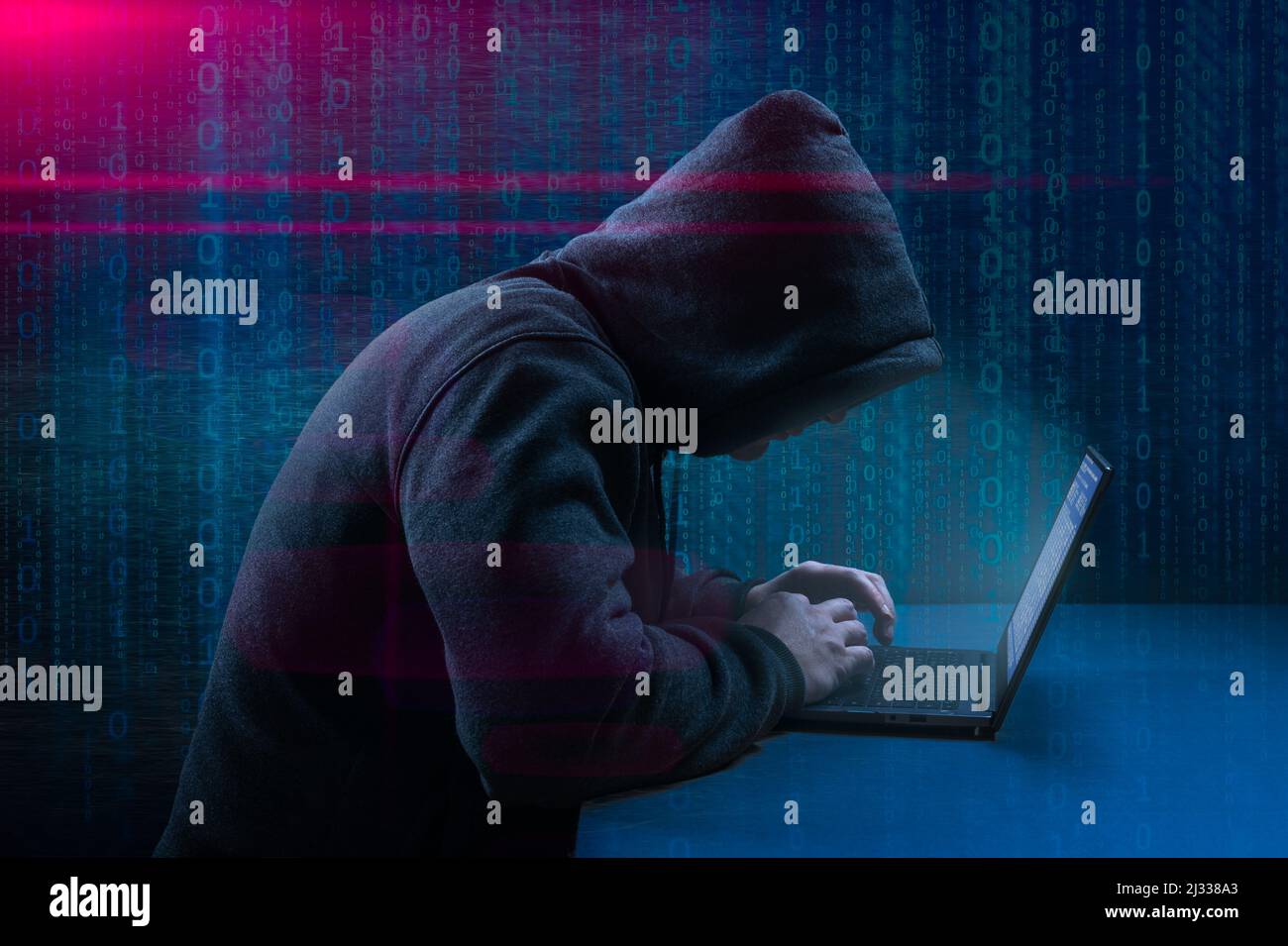 Hacker attack. Dangerous Hooded Hacker Breaks into Government Data ...