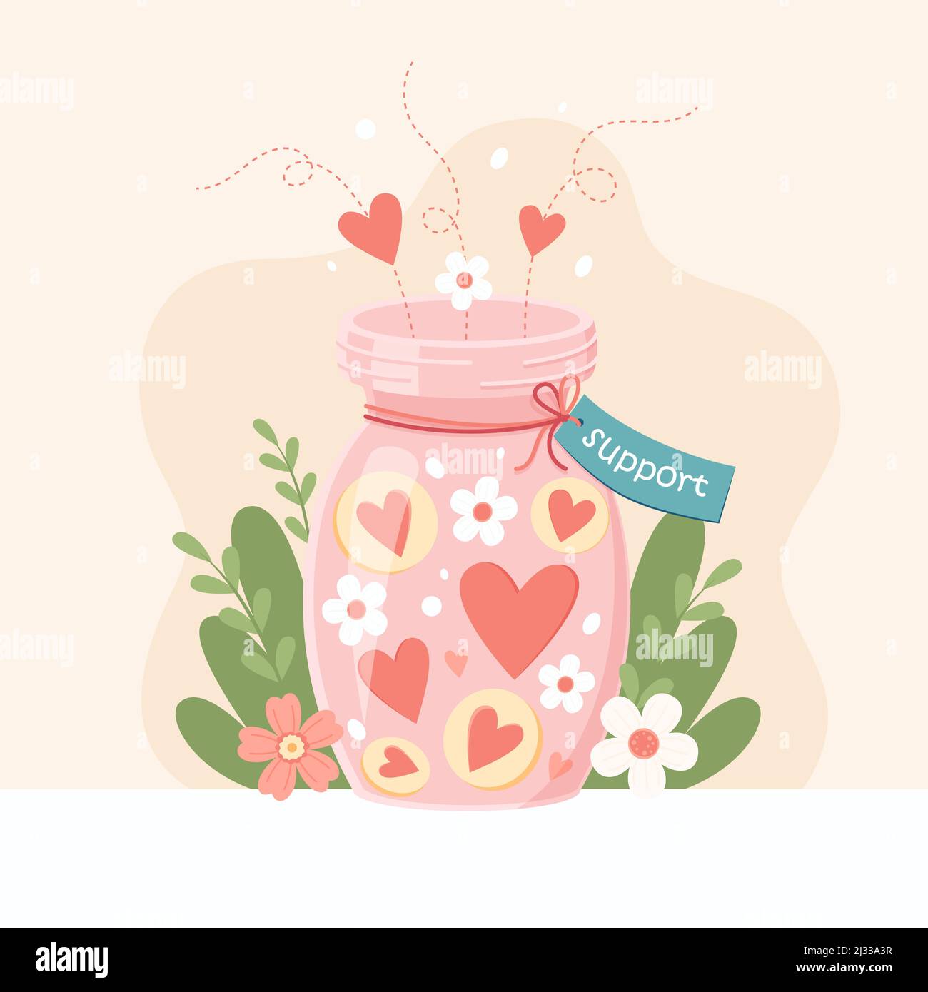 Cartoon people helping hi-res stock photography and images - Alamy