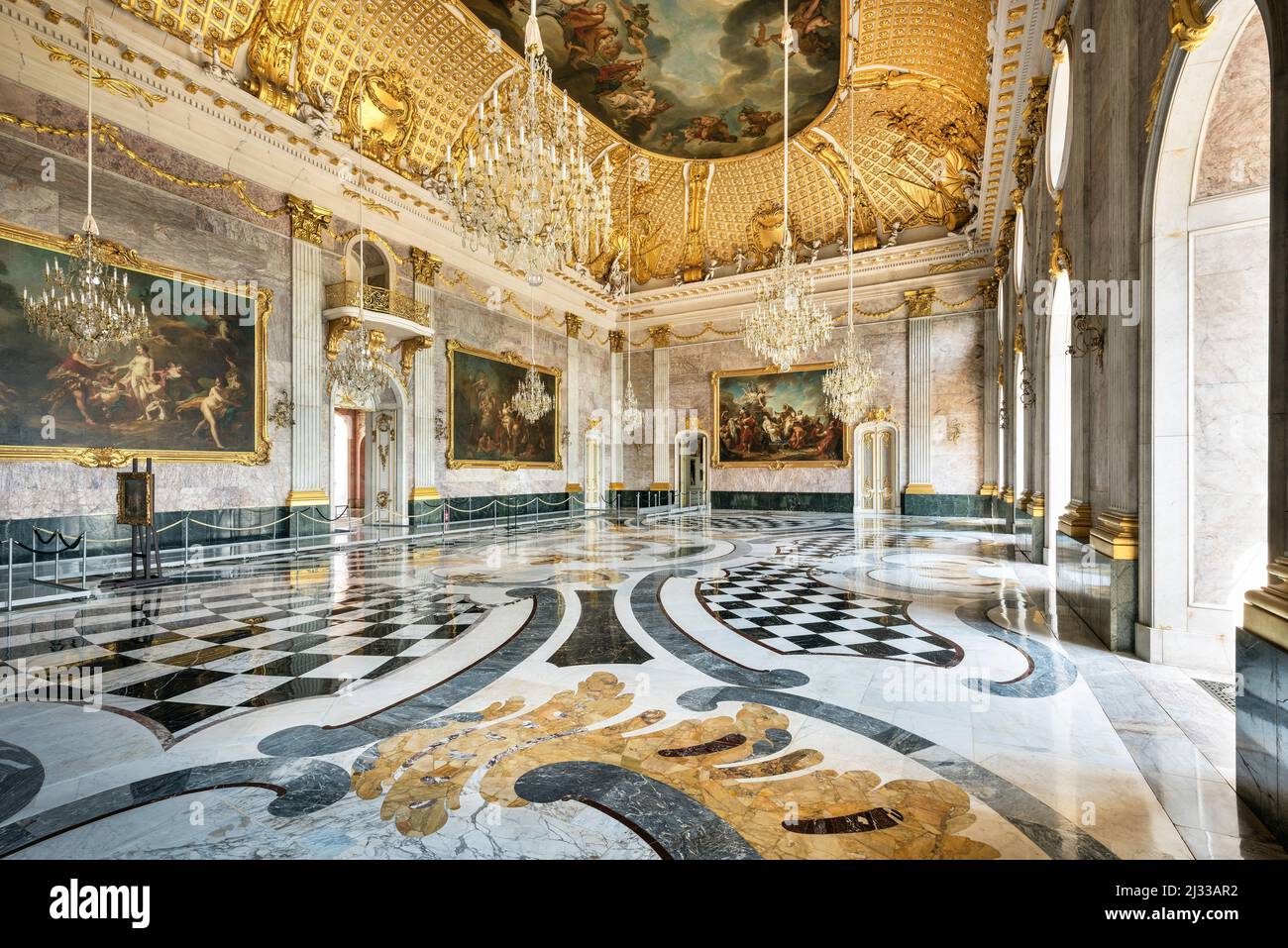 New palace potsdam interior hi-res stock photography and images - Alamy
