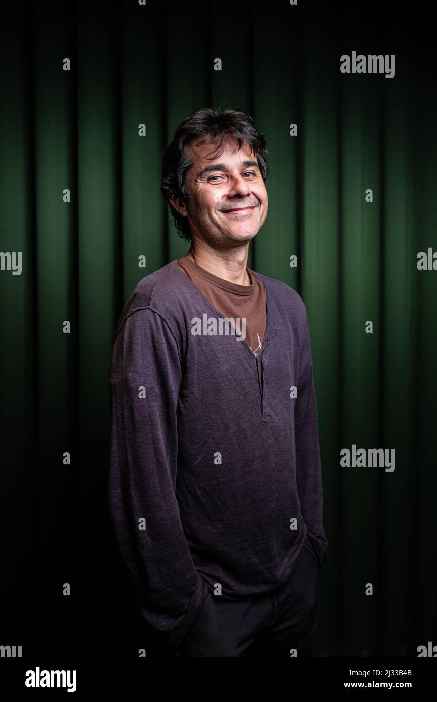 French author Laurent Binet attends the 26th International Book Fair ...