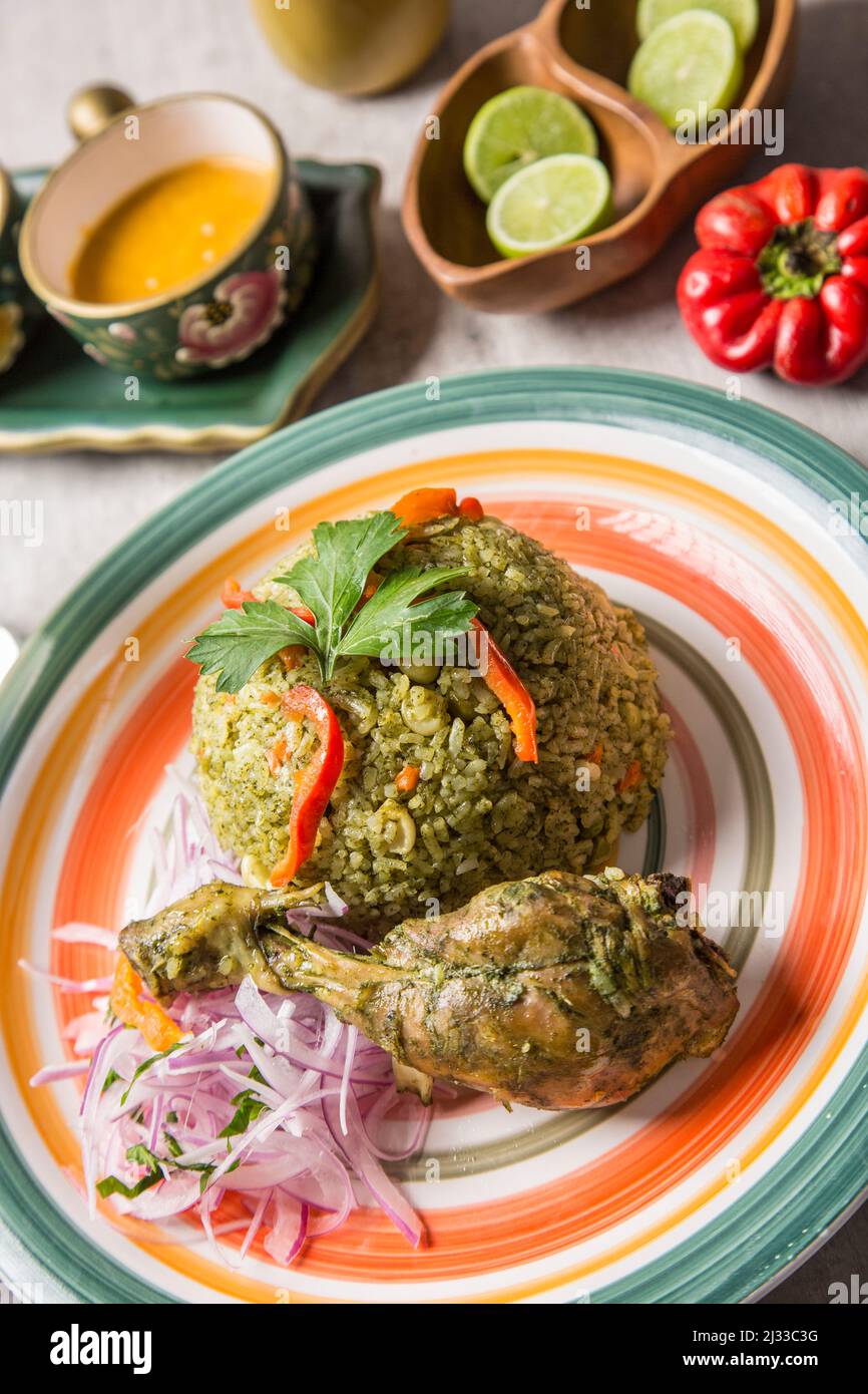 Peruvian food buffet table Assorted dishes gourmet cuisine Peru ...