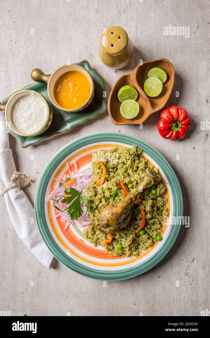 Peruvian food buffet table Assorted dishes gourmet cuisine Peru ...