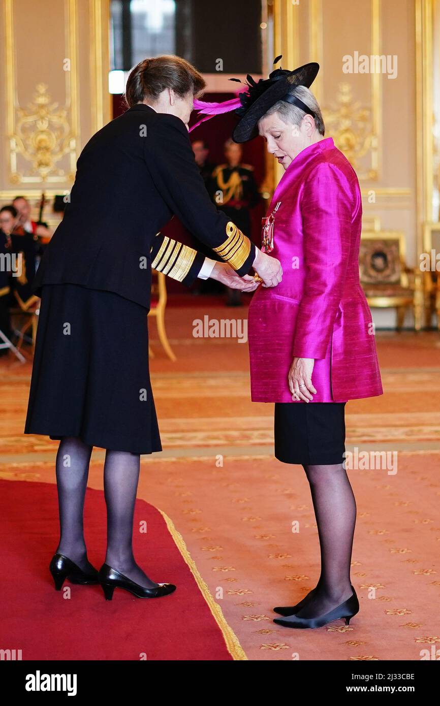 Dame Catherine Bingham from London is made a Dame Commander of the ...