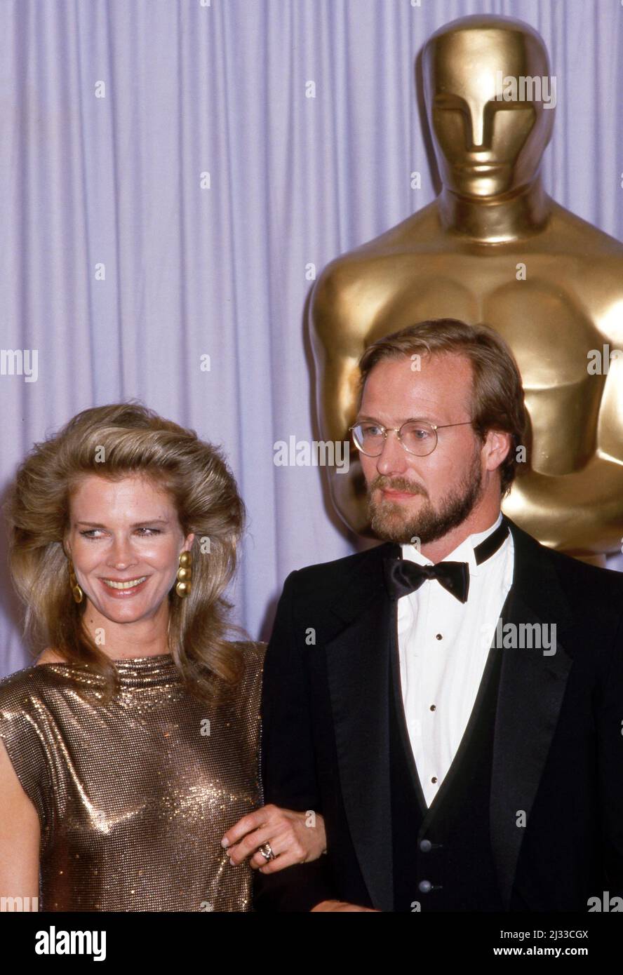 Candice Bergen and William Hurt in the press room at the 57th Academy ...