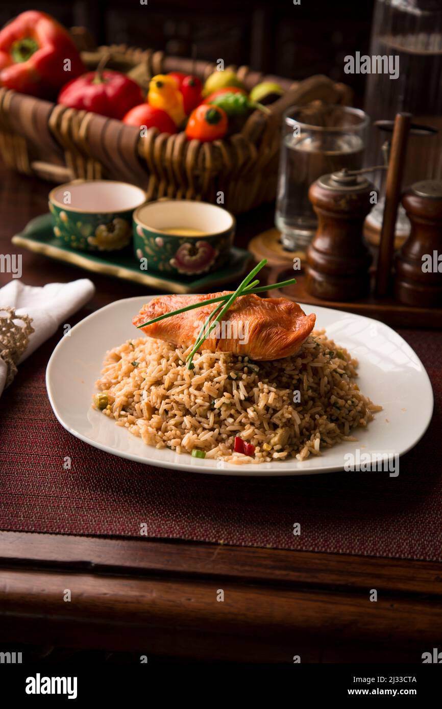 Peruvian food buffet table Assorted dishes gourmet cuisine Peru ...