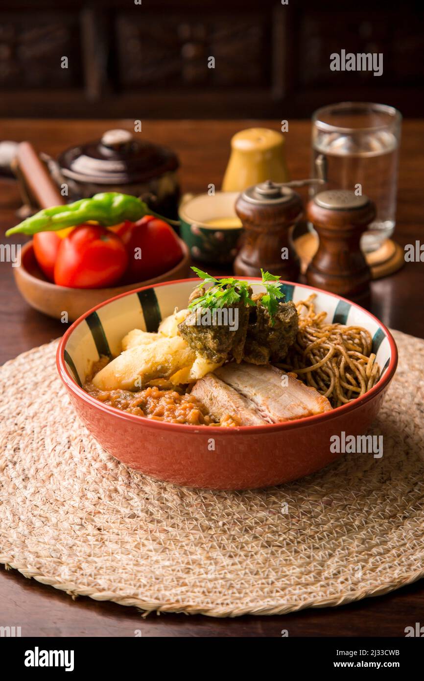 Peruvian food buffet table Assorted dishes gourmet cuisine Peru ...