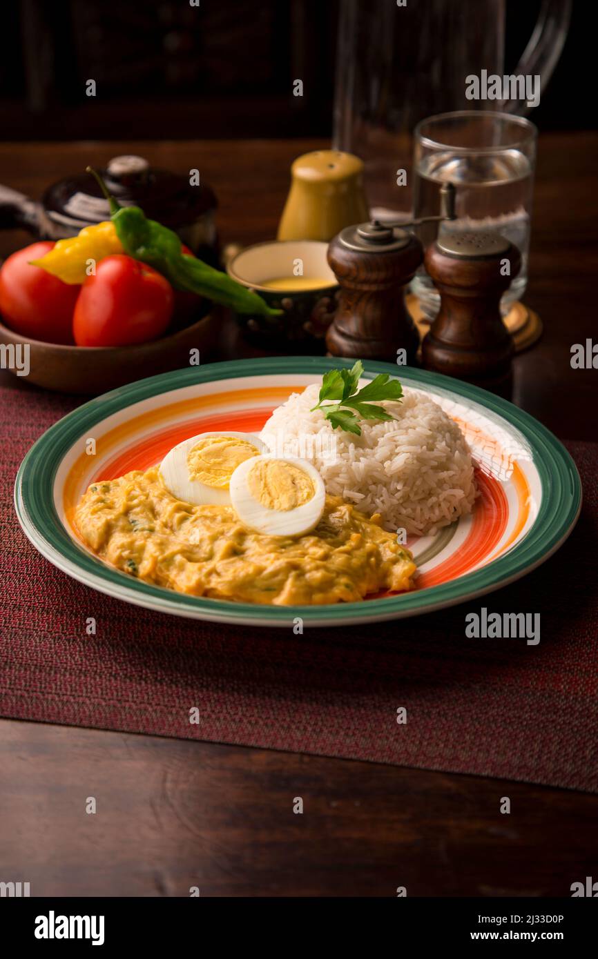 Peruvian food buffet table Assorted dishes gourmet cuisine Peru ...