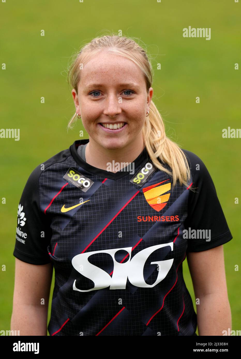 Sunrisers' Katherine Speed during a photocall at Lord's, London ...