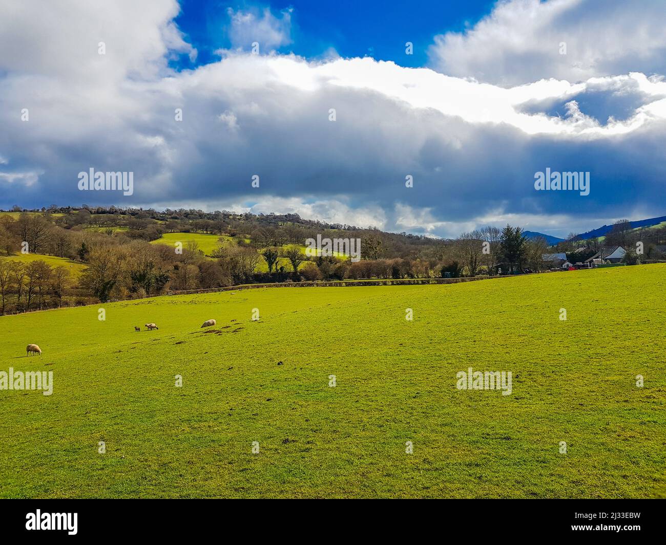 Photographs of the Welsh countryside Stock Photo - Alamy