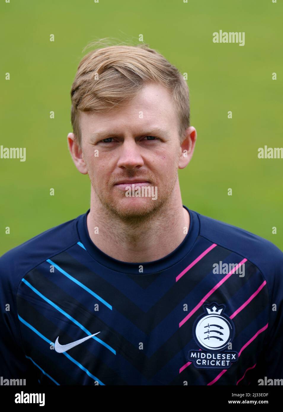 Middlesex's Sam Robson during a photocall at Lord's, London. Picture ...