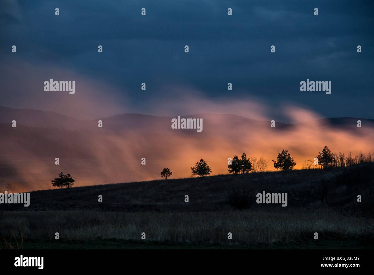 Fire field hi-res stock photography and images - Alamy