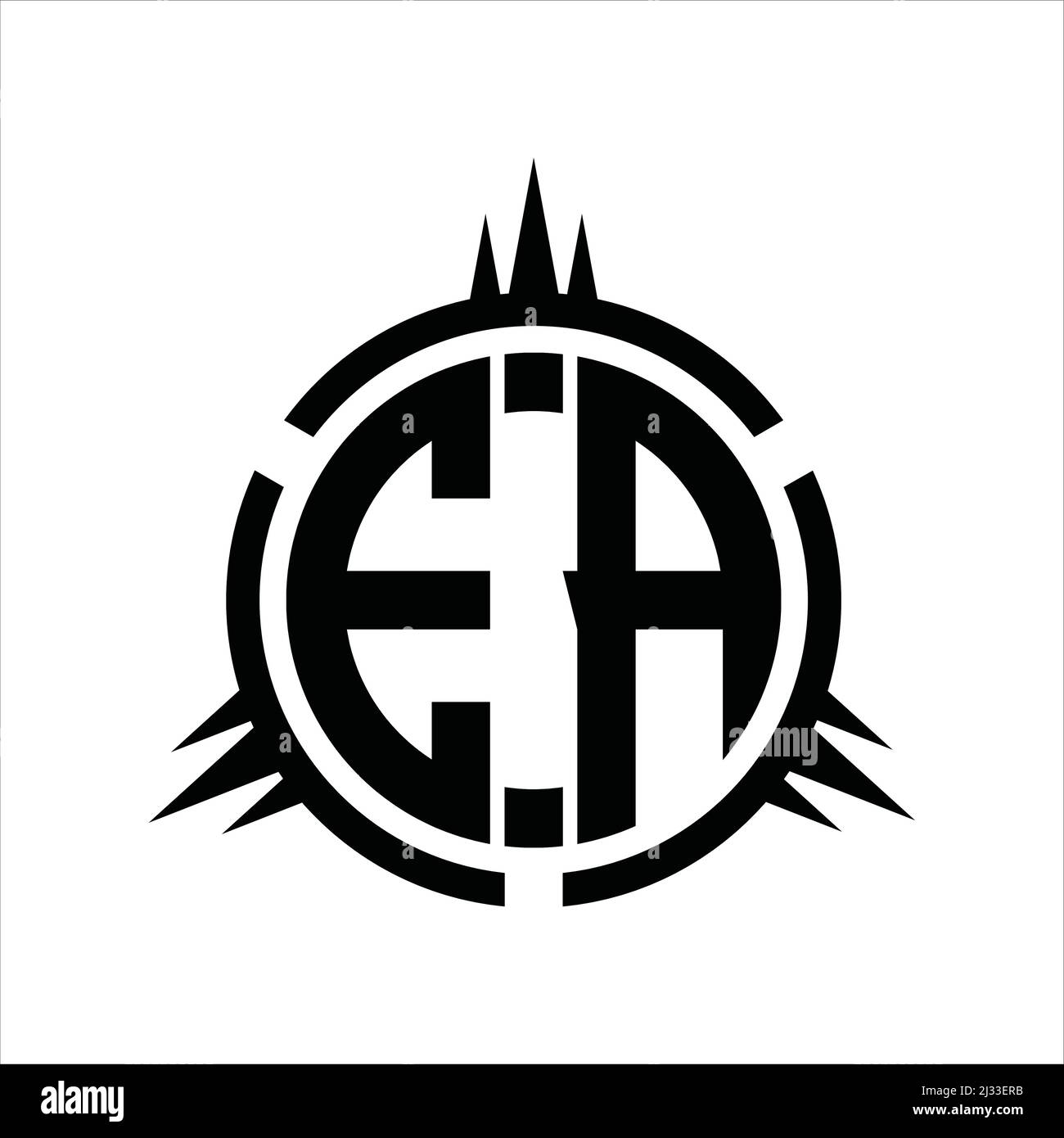 Ea modern logo Stock Vector Images - Alamy
