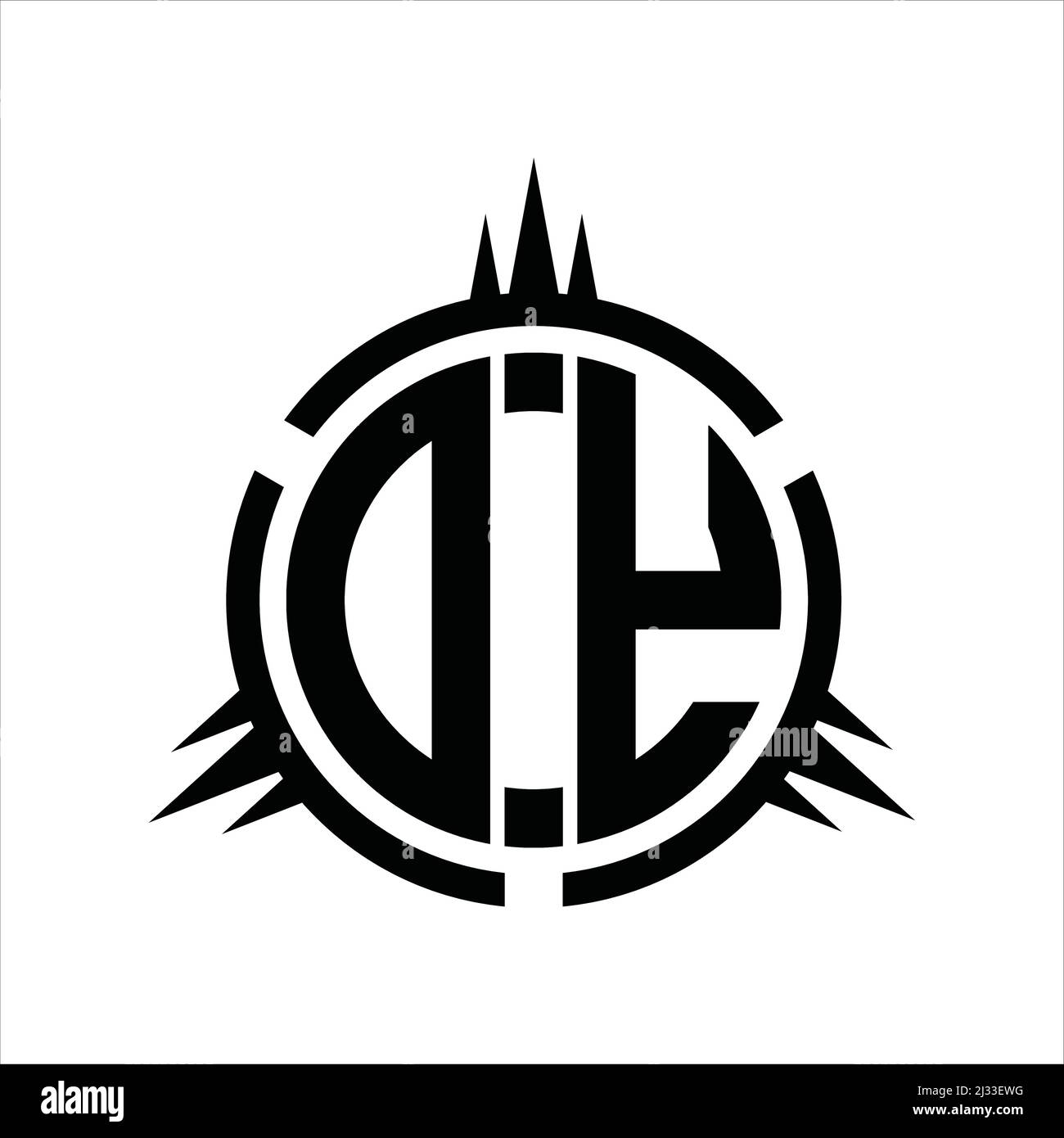 DY Logo monogram isolated on circle element design template Stock Vector Image & Art - Alamy