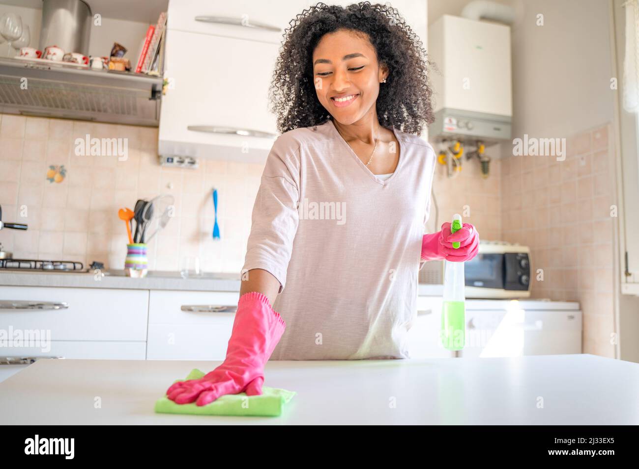 Doing domestic hi-res stock photography and images - Alamy
