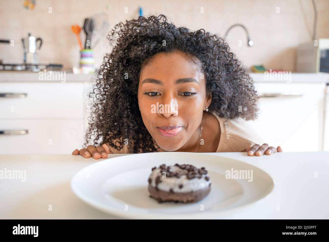 Dieting woman hi-res stock photography and images - Alamy