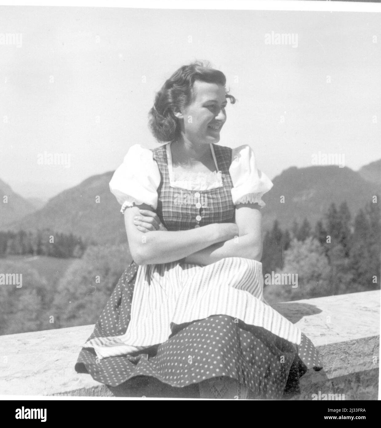 Eva Braun's Photo Albums, ca. 1913 - ca. 1944. These albums are ...