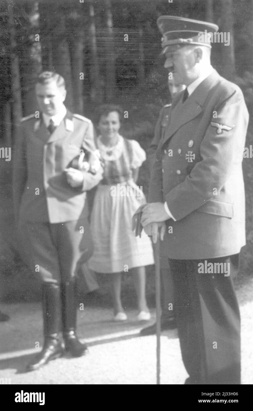 1938. Eva Braun's Photo Albums, ca. 1913 - ca. 1944. These albums are ...