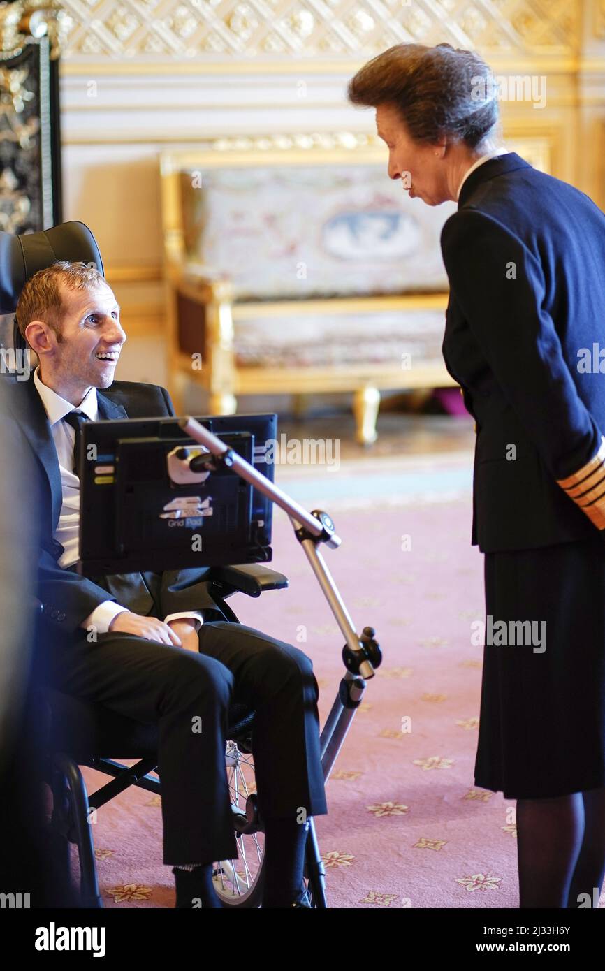 Mr. Robert Burrow from Pontefract is made an MBE (Member of the Order ...