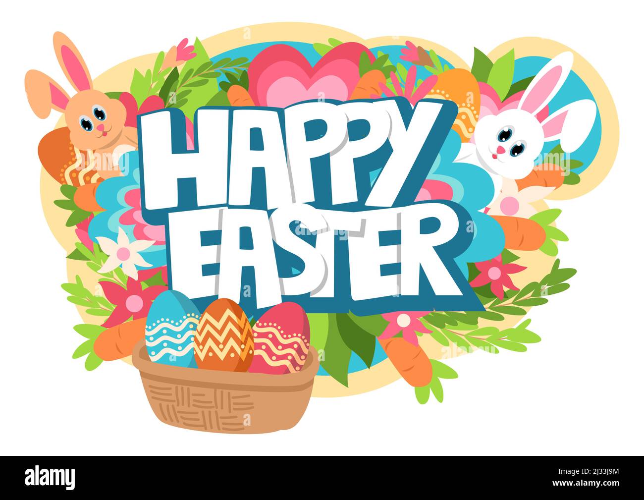 Cartoon easter symbol Stock Vector Images - Alamy