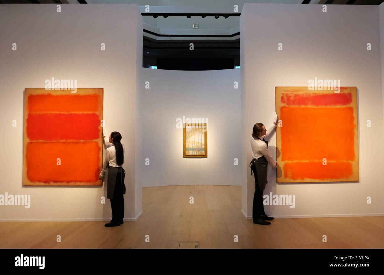 MASTERWORKS BY MONET AND ROTHKO , HIGHLIGHTS FROM THE COLLECTION OF ...