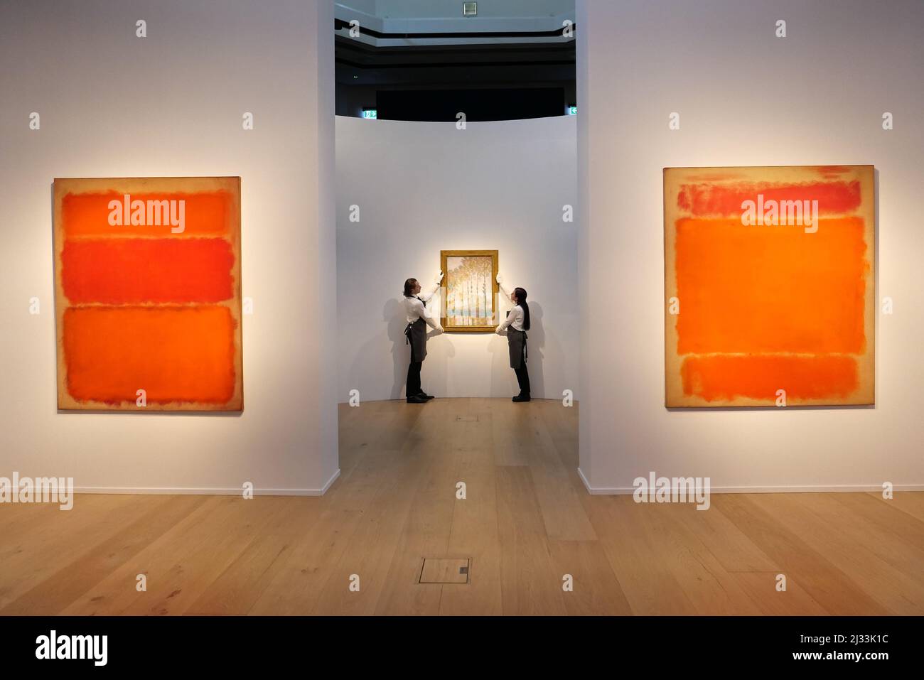 MASTERWORKS BY MONET AND ROTHKO , HIGHLIGHTS FROM THE COLLECTION OF ...