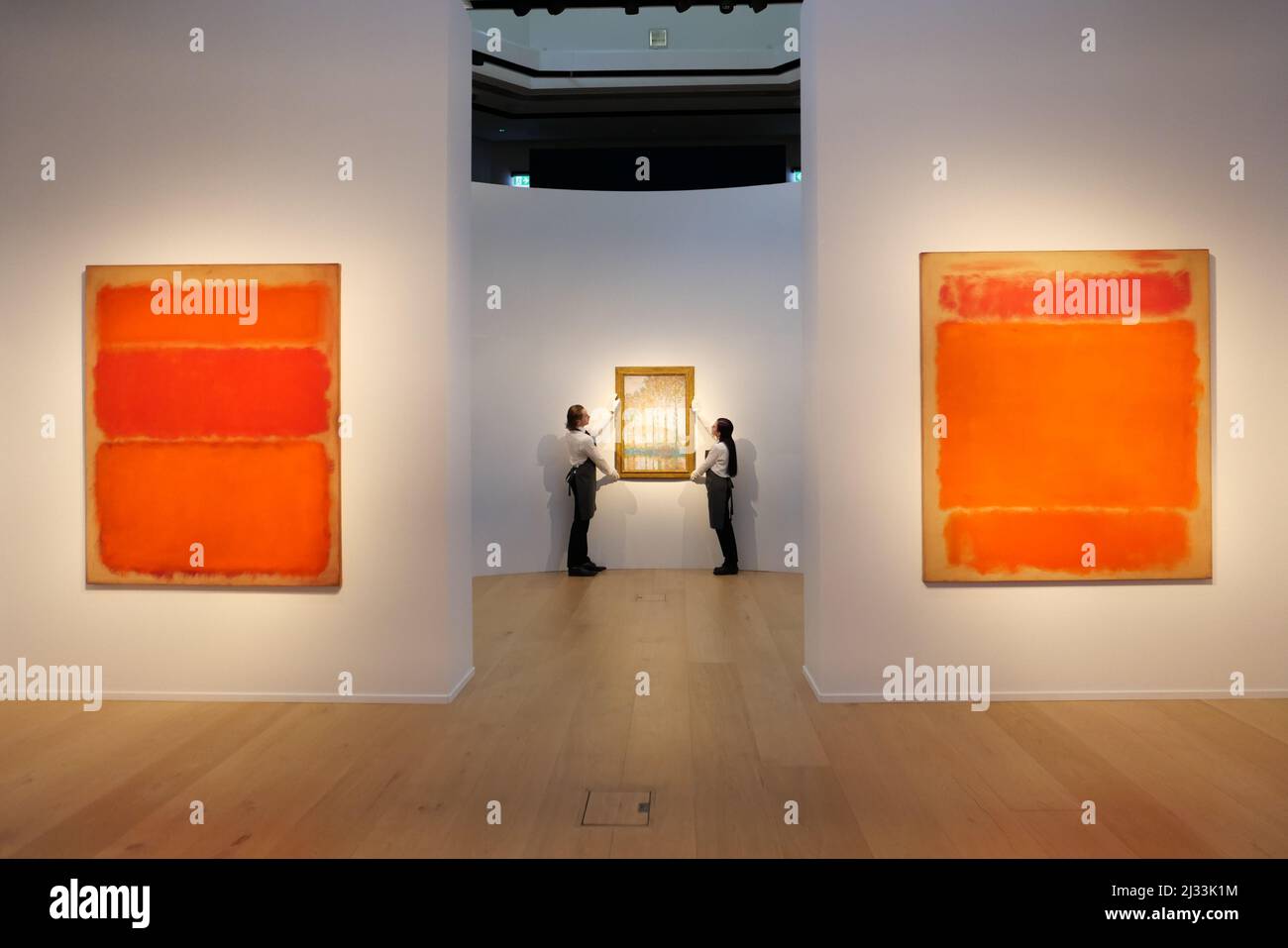 MASTERWORKS BY MONET AND ROTHKO , HIGHLIGHTS FROM THE COLLECTION OF ...