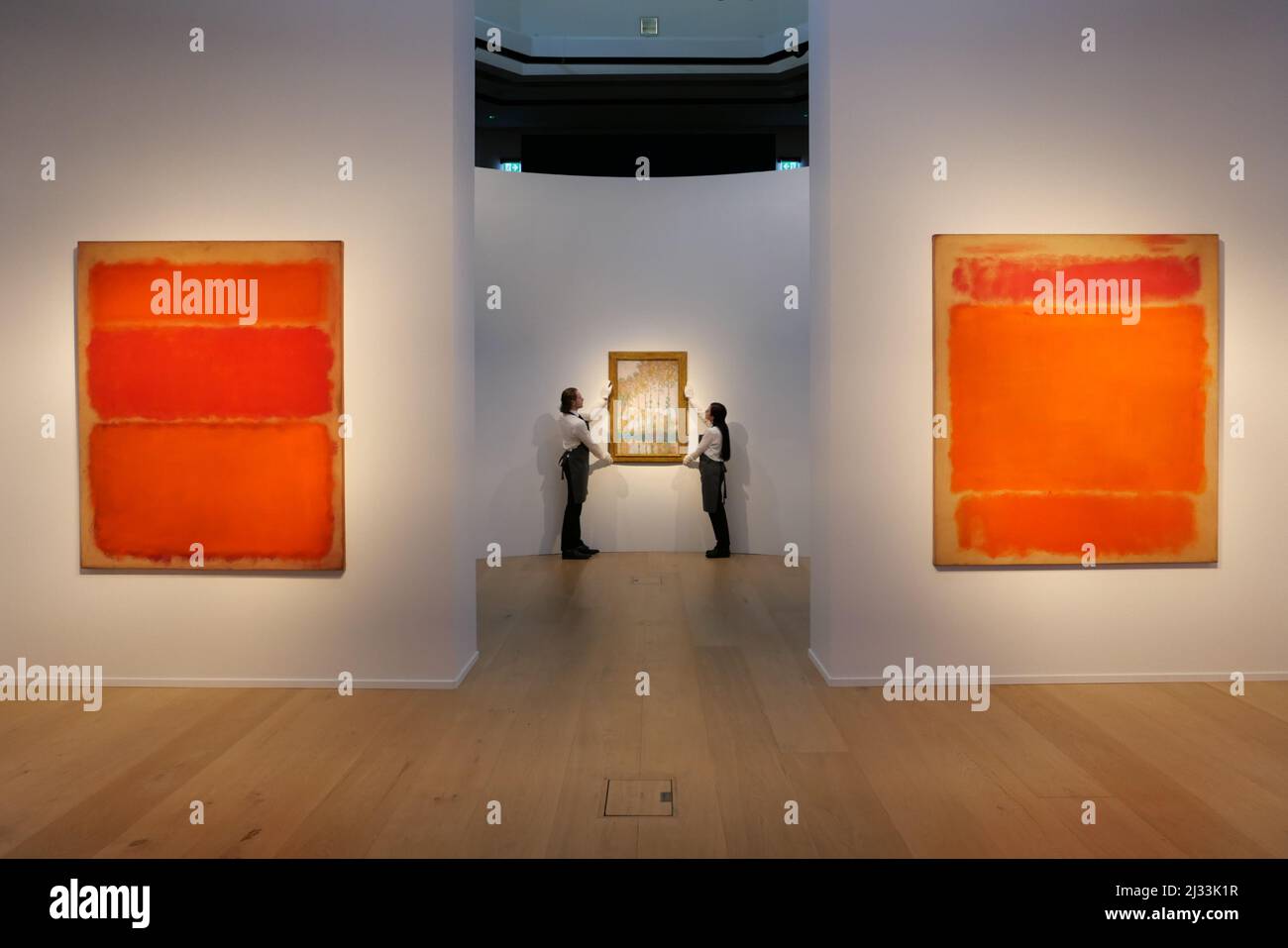 MASTERWORKS BY MONET AND ROTHKO , HIGHLIGHTS FROM THE COLLECTION OF ...