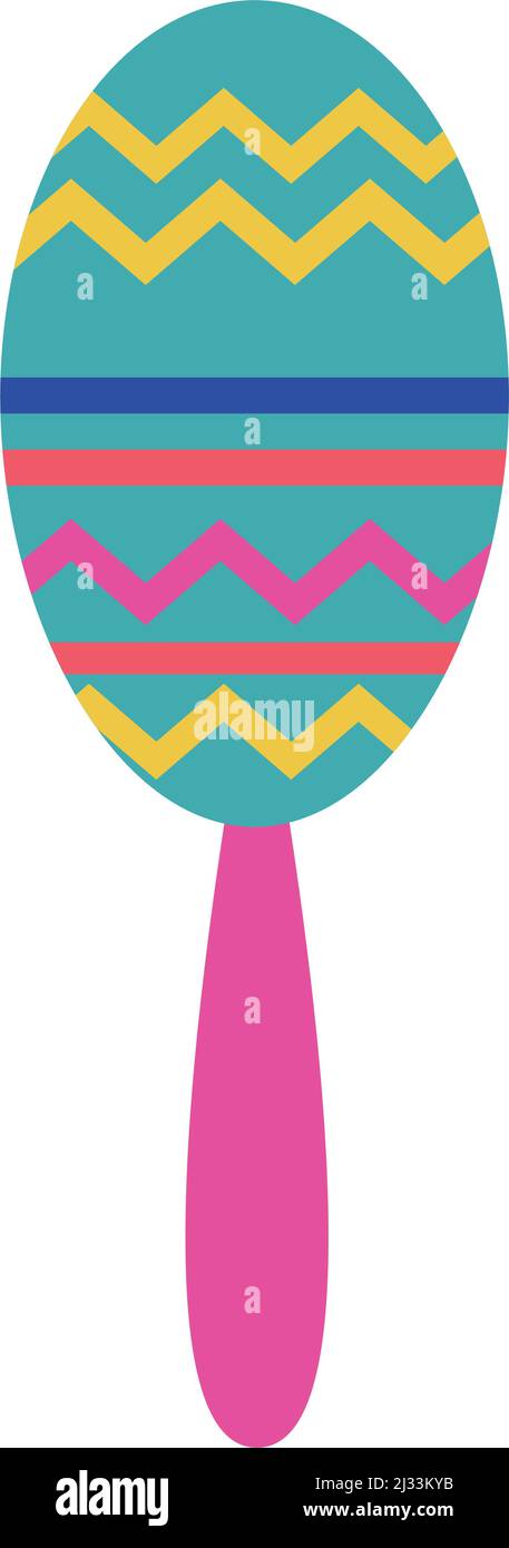 mexican maraca instrument Stock Vector Image & Art - Alamy