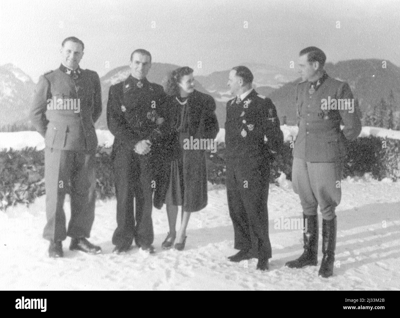 Eva Braun's Photo Albums, ca. 1913 - ca. 1944. These albums are ...