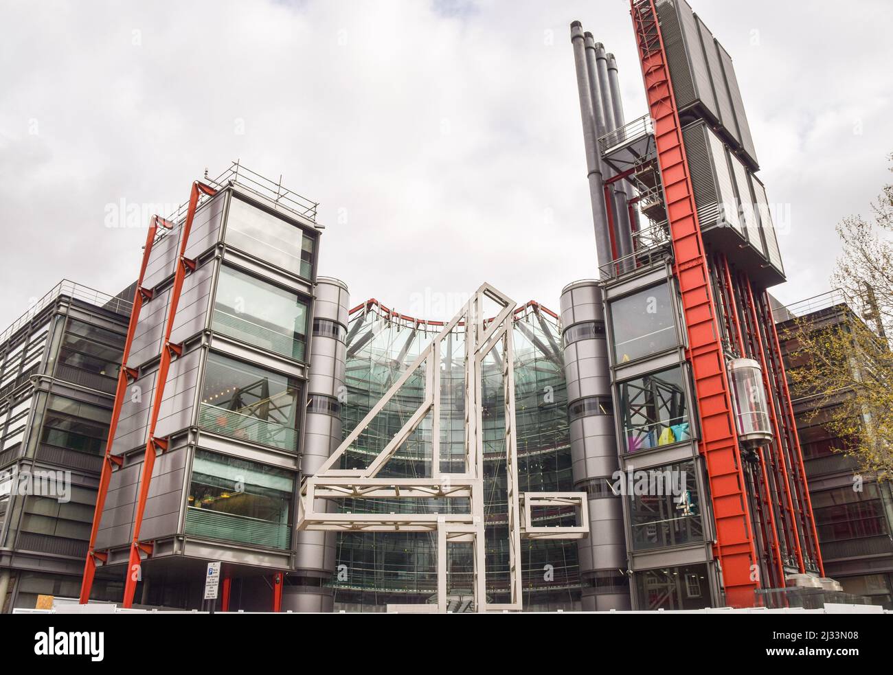 London, UK. 5th April 2022. Channel 4 headquarters on Horseferry Road ...