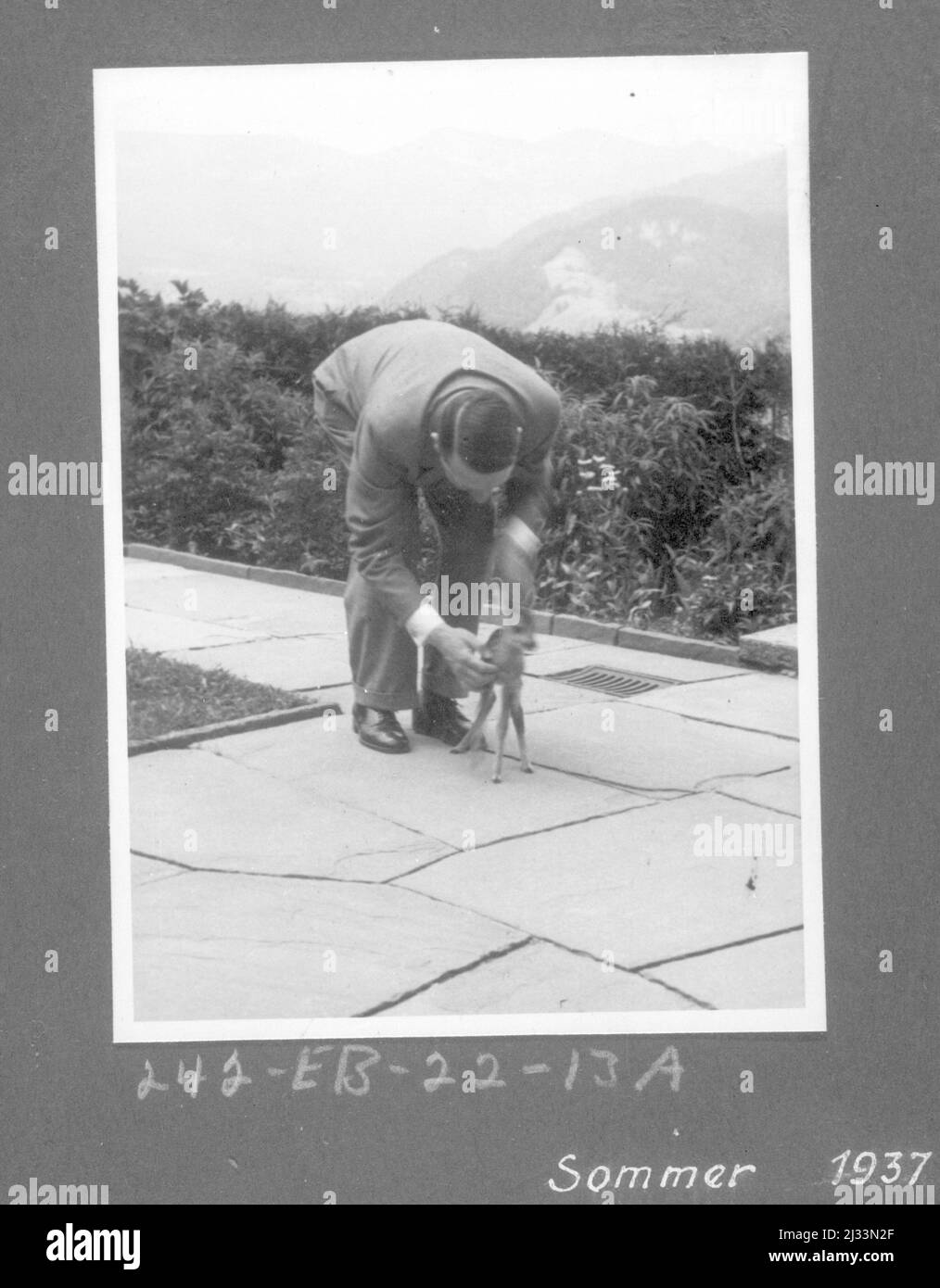 Sommer 1937. Eva Braun's Photo Albums, ca. 1913 - ca. 1944. These ...