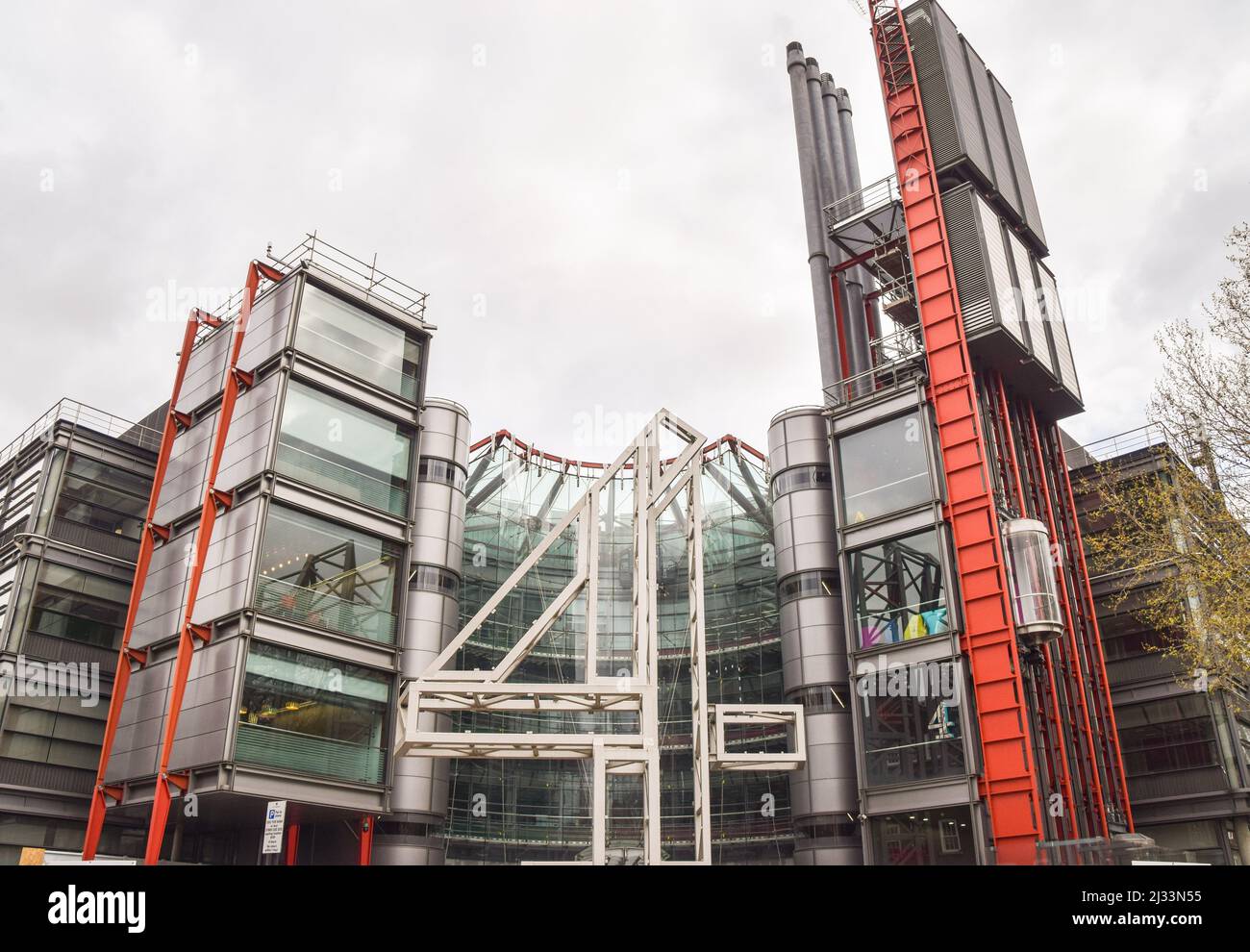 London, UK. 5th April 2022. Channel 4 headquarters on Horseferry Road ...