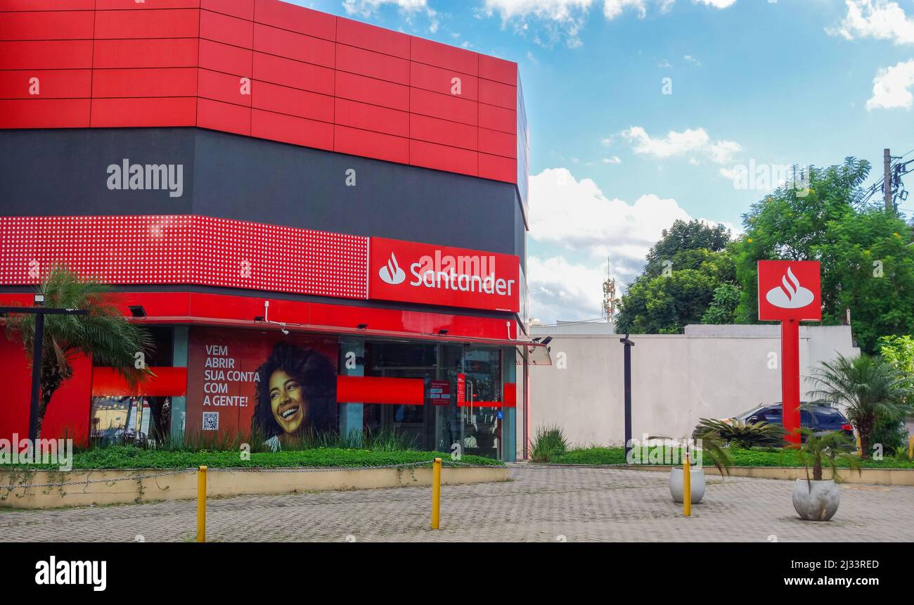 Bank stock santander in hi-res stock photography and images - Alamy